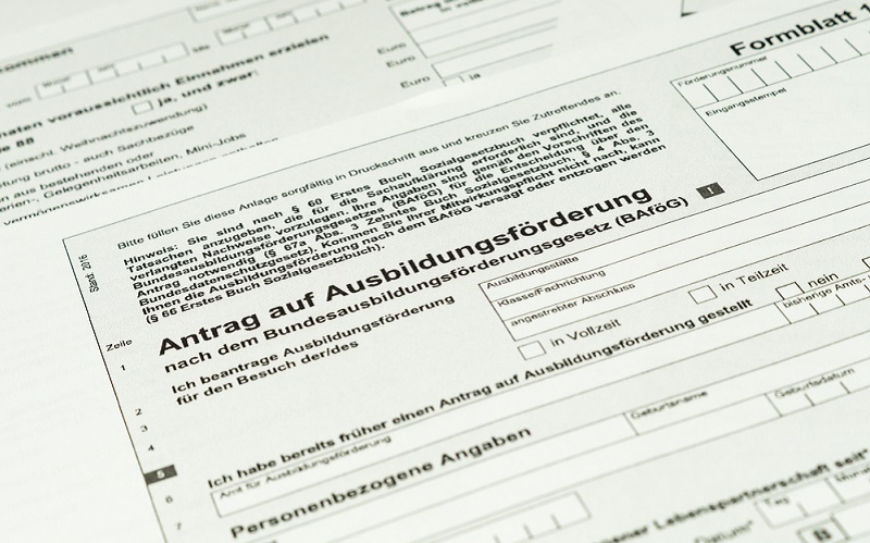 Bafg Antrag Fr Ausbildung